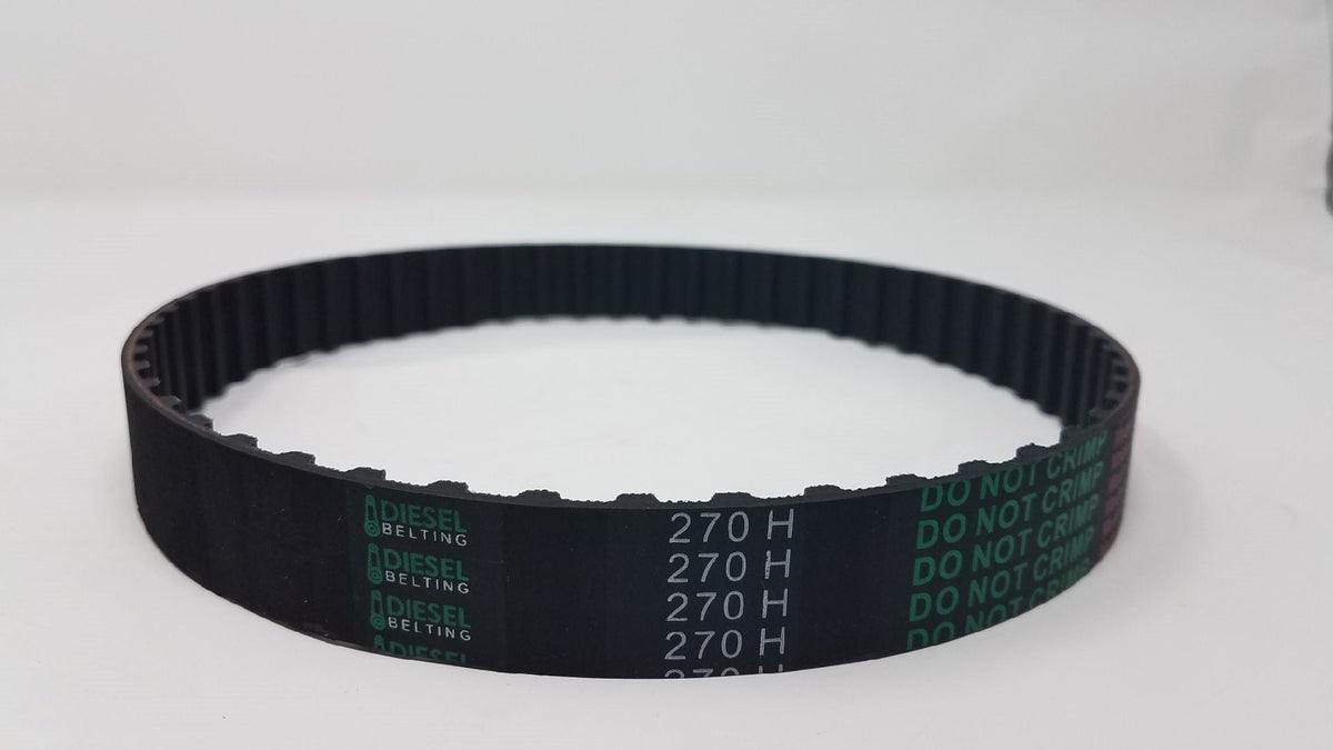 270H200 Timing Belt 0.5in Pitch, 2in Wide, 27in Pitch Length, 54 Teeth ...