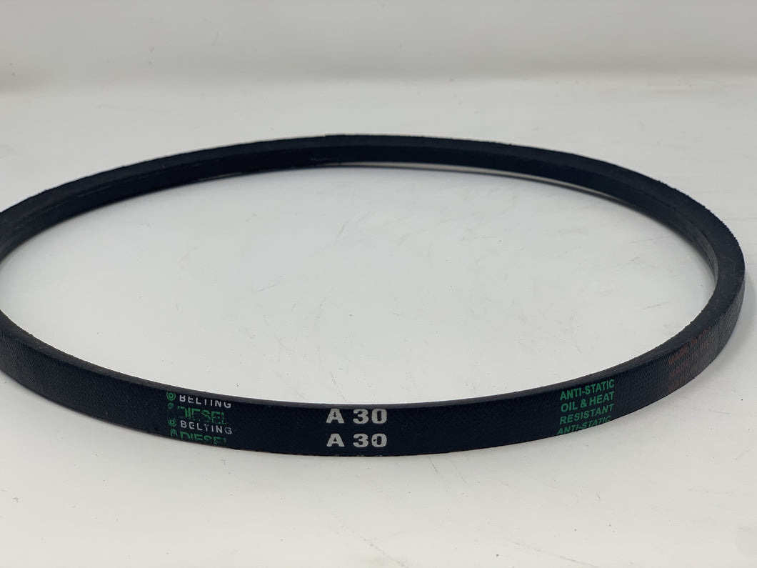 A30 V-Belt 1/2" x 32" Outside Circumference Classic Wrapped Diesel Bel ...