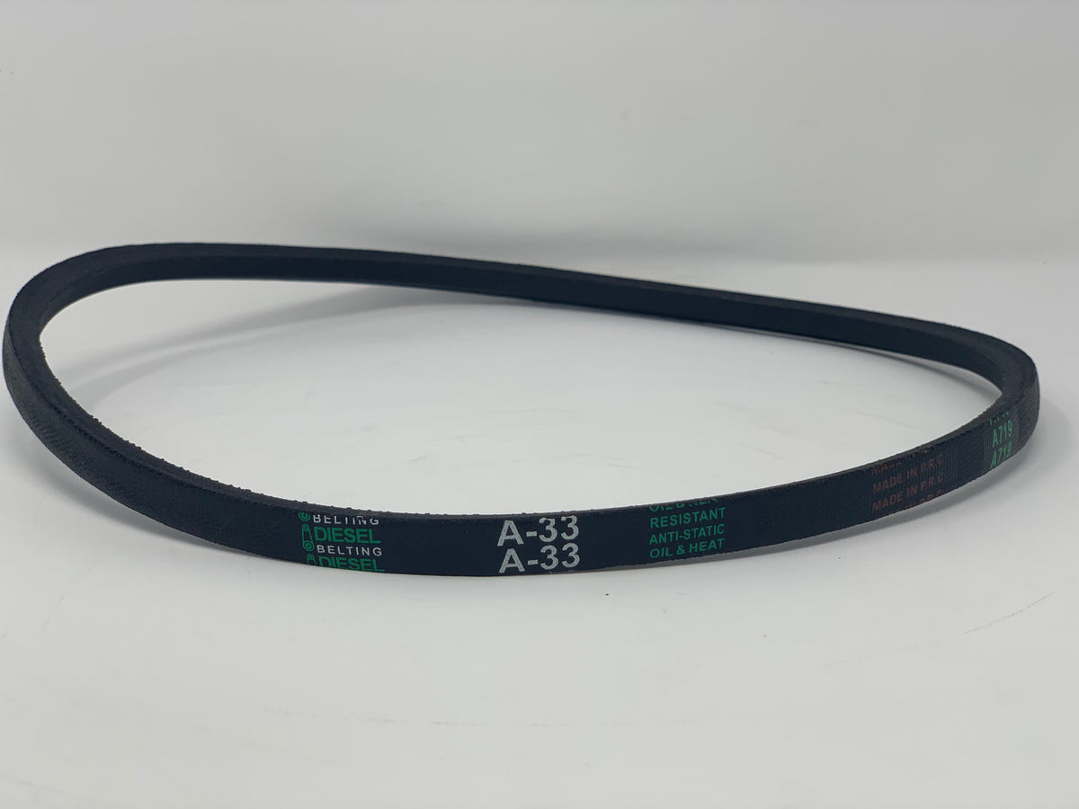 A33 Classic Wrapped V-Belt 1/2 x 35in Outside Circumference – Diesel ...