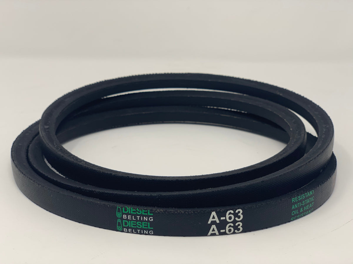 A63 Classic Wrapped V-Belt 1/2 x 65in Outside Circumference – Diesel ...