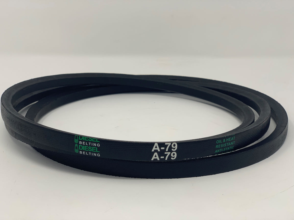 A79 Classic Wrapped V-Belt 1/2 x 81in Outside Circumference – Diesel ...