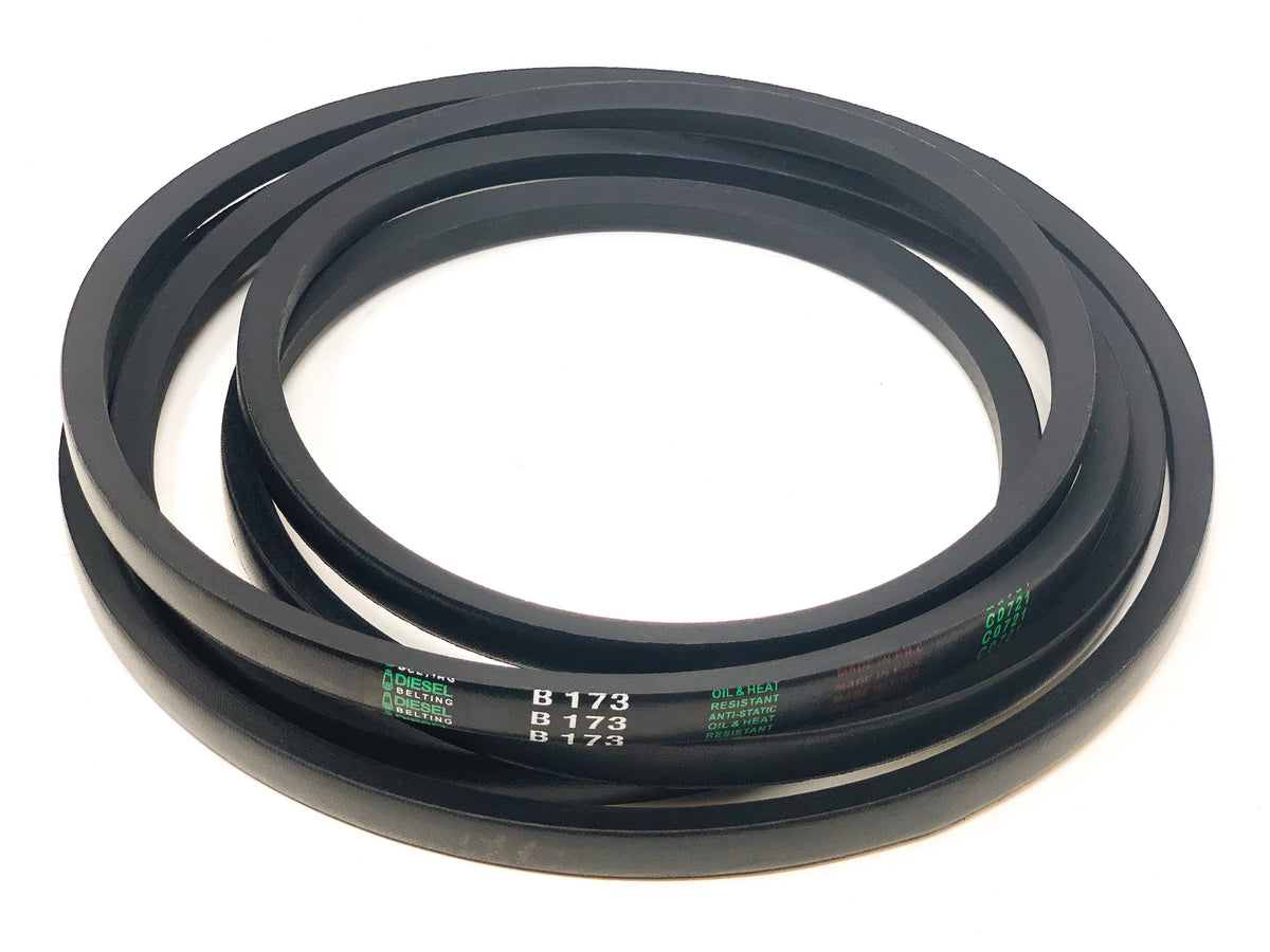 B173 Classic Wrapped V-Belt 21/32in x 176in Outside Circumference ...