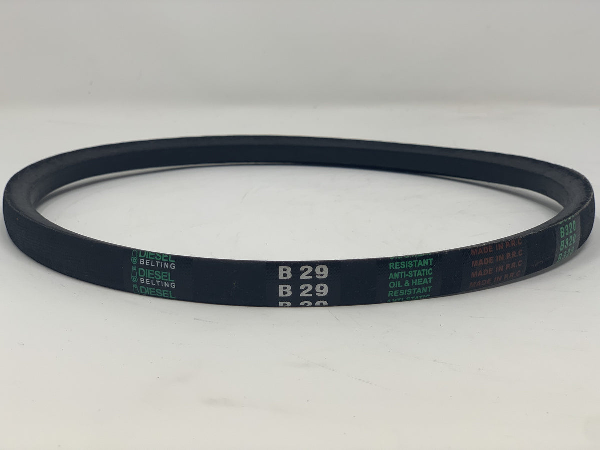 B29 V-Belt 21/32" x 32" Outside Circumference Classic Wrapped Diesel B ...