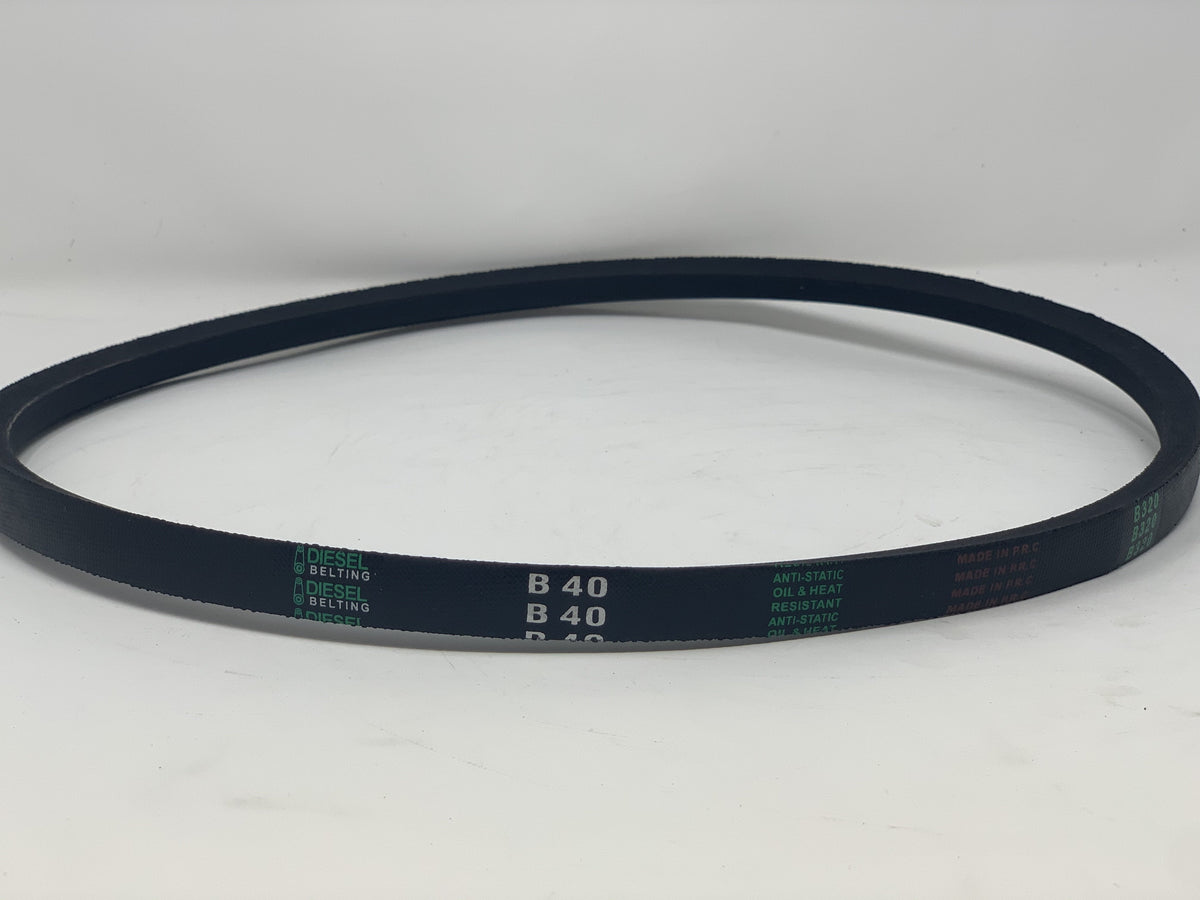 B40 V-Belt 21/32" x 43" Outside Circumference Classic Wrapped Diesel B ...