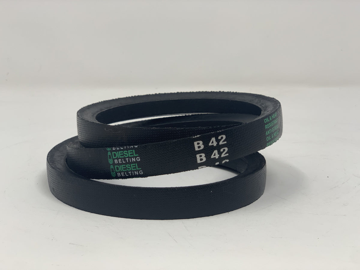 B42 V-Belt 21/32" x 45" Outside Circumference Classic Wrapped Diesel B ...