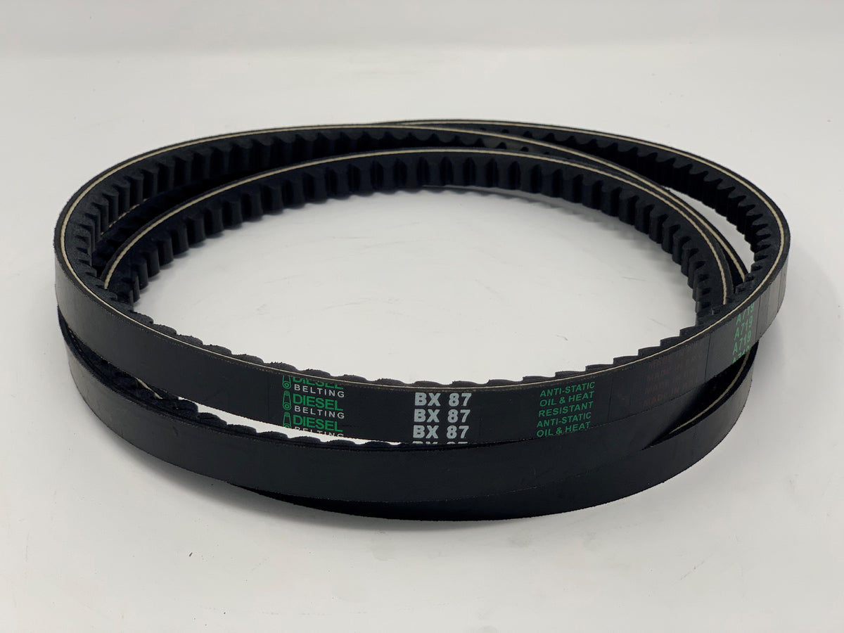 BX87 Classic Cogged V-Belt 21/32 x 90in Outside Circumference – Diesel ...